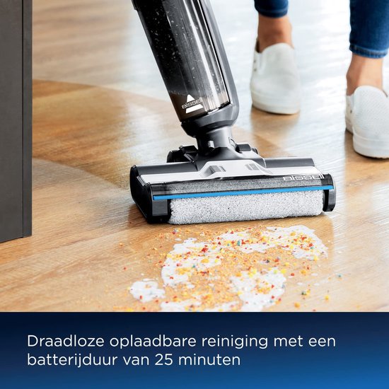 Plugstore - BISSELL CrossWave HF3 Cordless | Nat- en droogzuiger voor ...