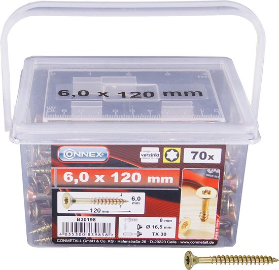 zelftappende schroeven-assortimentset / universal screw assortment box ...