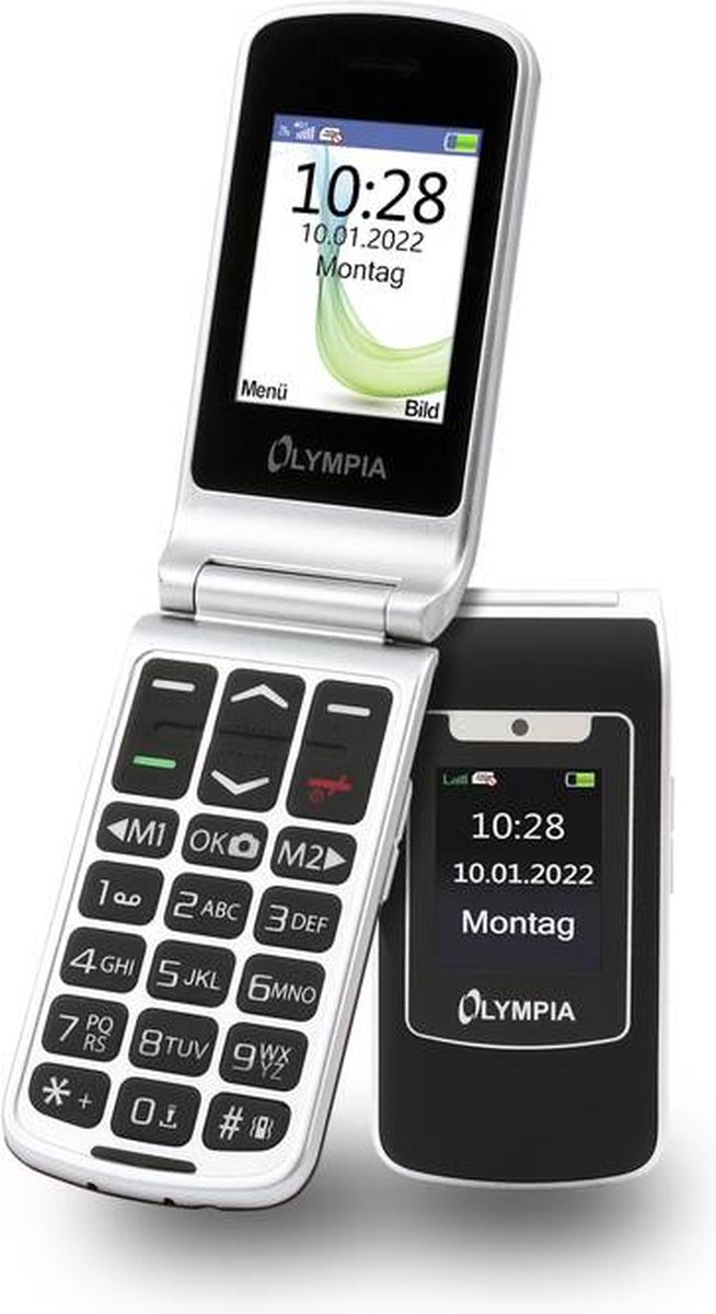 Olympia Style Duo 4G Senioren mobiele telefoon grote toetsen ...