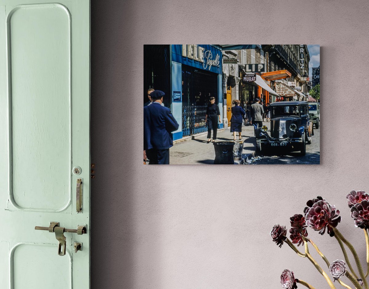 Posters Vintage - Parijs Centrum - Parijs Poster - Vintage poster ...