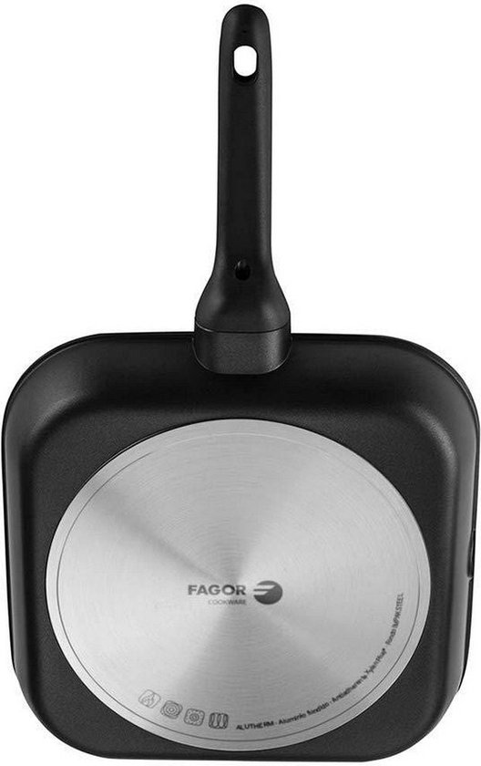 Barbecue FAGOR Zwart (28 x 28 cm) | bol.com