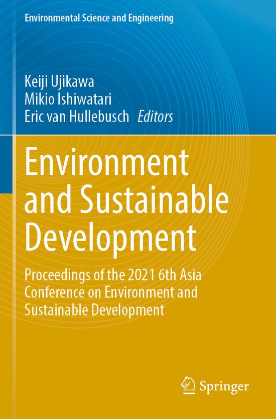 Environmental Science and Engineering- Environment and Sustainable ...
