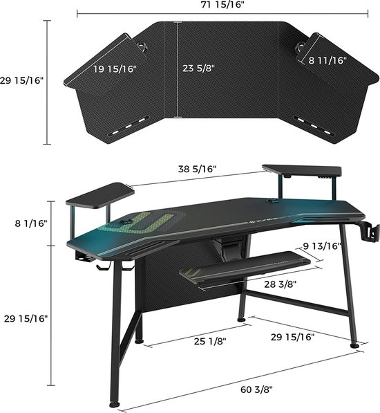 Bureau – computertafel - bureautafel | bol