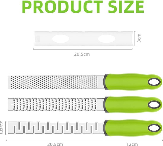 3 stuks zeester rasp Parmezaanse rasp citroenrasp gember rasp ...