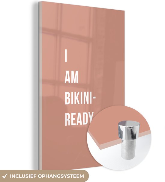 I am bikini ready - Roze - Quote | bol.com