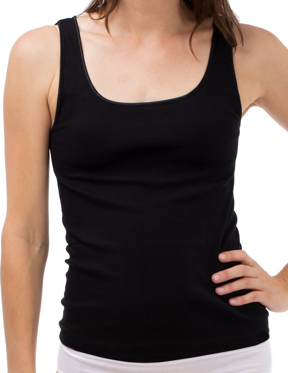 Scholler singlet - hemd dames katoen - 38 - Wit | bol.com