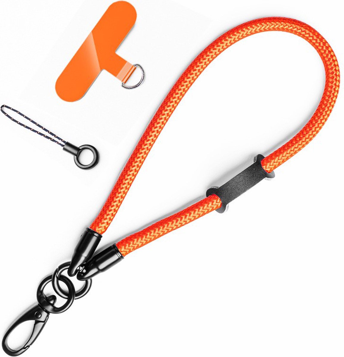 Universele Telefoonkoord - Telefoonketting met Clip - Met Afneembaar ...