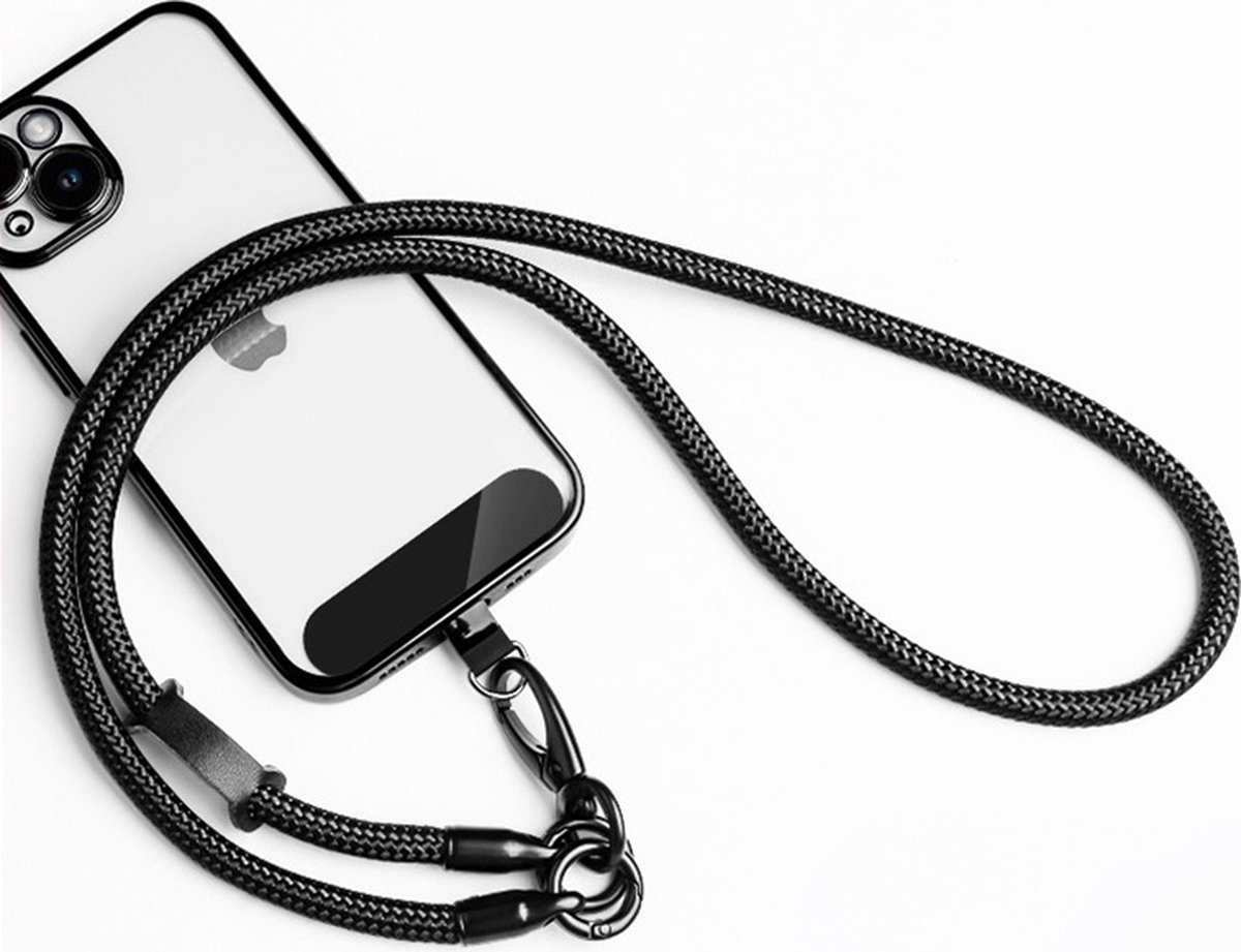Universele Telefoonkoord - Telefoonketting met Clip - Met Afneembaar ...