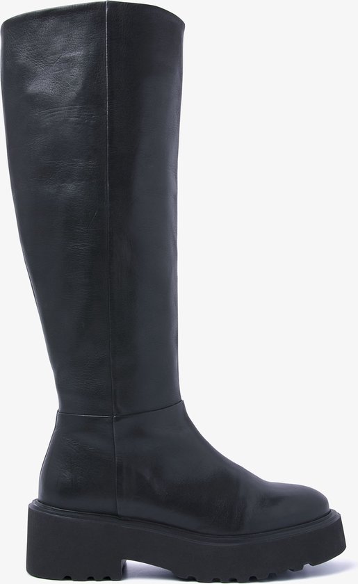 VIA VAI Bobbi Stone Hoge Laarzen - Zwart - Maat 39 | bol.com