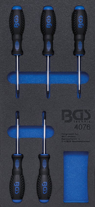 BGS Schroevendraaierset Torx 5 delig | bol