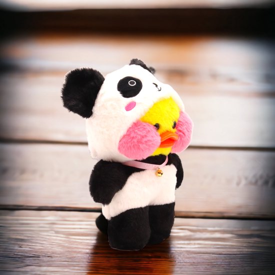Klikkopers® - Paper Duck knuffel - Panda Editie - 30 cm - Paper Duck ...
