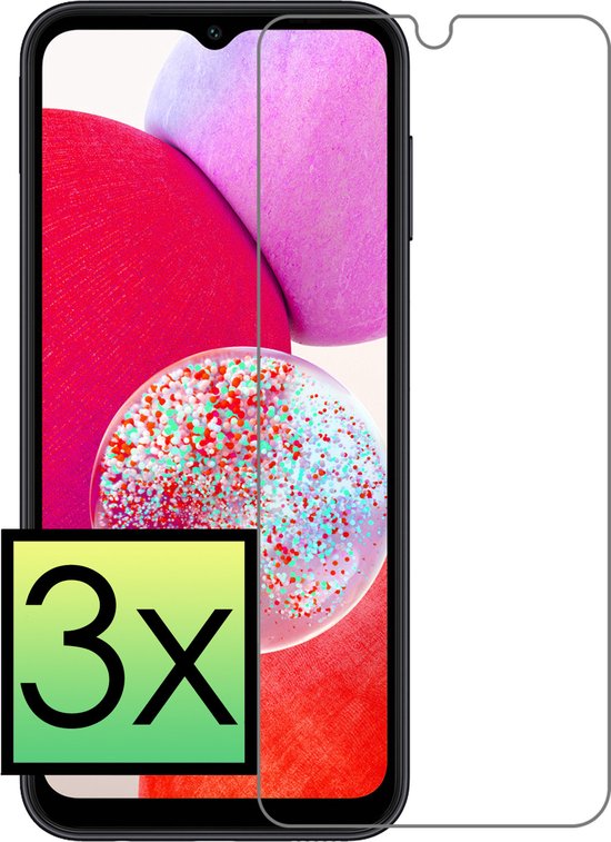 Screenprotector Geschikt voor Samsung A14 Screenprotector Tempered Glass Gehard Glas... | bol