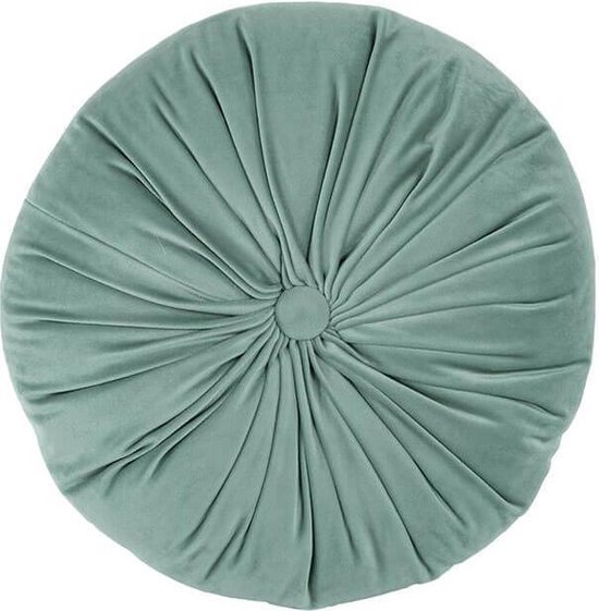 Tiseco Home Studio Sierkussen Rond - Mint - Default | bol.com