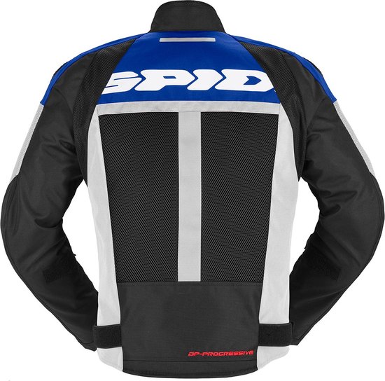 Spidi Progressive Net H2 White Light Blu M - Maat - Jas | bol