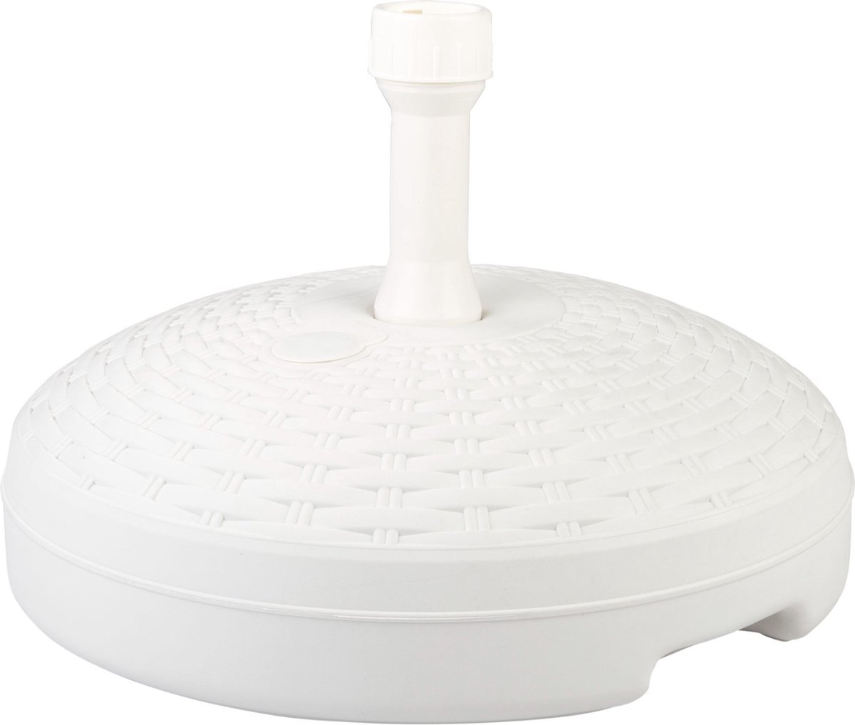 HIXA Aktive Parasolvoet - Vulbaar - Rotan - Wit - 20 KG - 45x30cm | bol.com