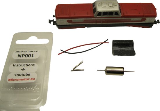 micromotor NP001 motor ombouwset voor Piko 5/4106 and other | bol