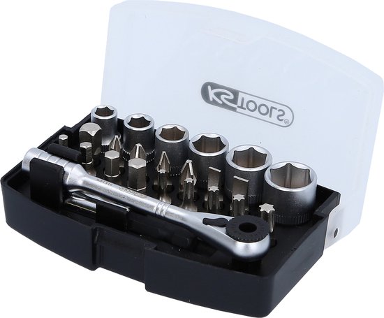 KS TOOLS 1/4" bitset, 24 stuks ( 911.2010 ) | bol