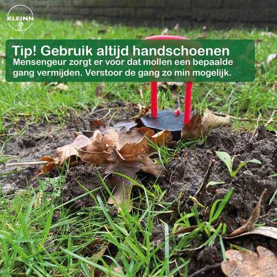 Mollenklem - Set 2 st. - Mollenverjager/ Mollenval - Vang Mollen Zonder ...