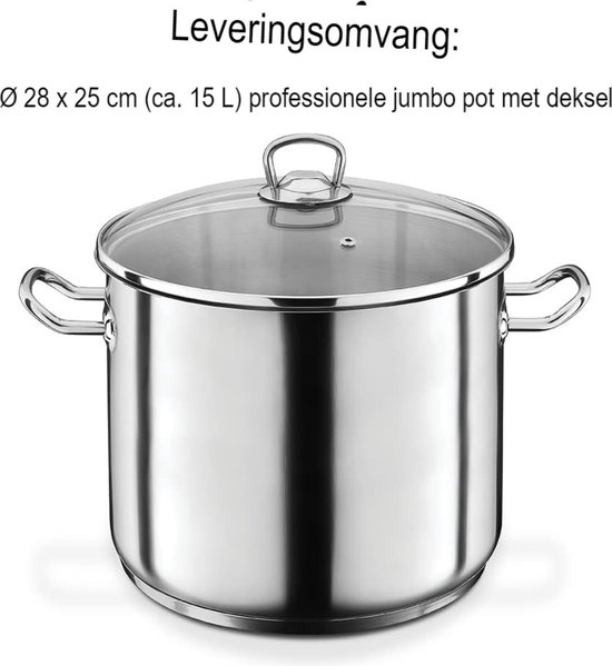 Soeppan 15 Liter - Soeppan Inductie - Soeppan 20 Liter Voor Inductie ...