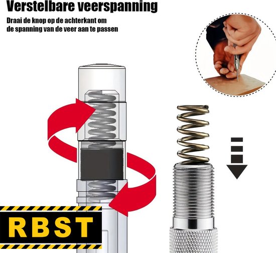 RBST Automatische centerpons - Inclusief 2 reservepunten | bol