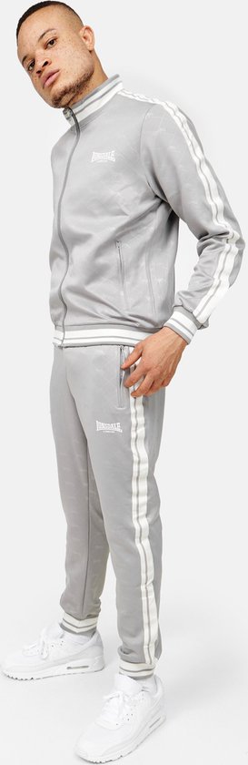 Lonsdale Trainingspak Ashwell Grijs - Maat: M | bol