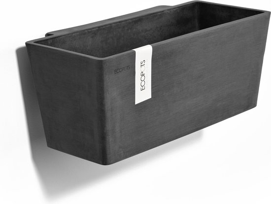 Ecopots Manhattan Wall 35 - Dark Grey - 35 x 17,2 x H15 cm ...