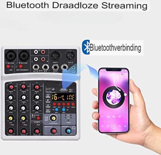 Mengpaneel dj - Mengpaneel mixer - Mengpaneel met versterker ...
