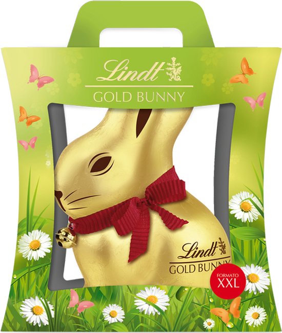 Lindt Gold Bunny Xxl Melkchocolade Paashaas 1kg 1kg Melkchocolade
