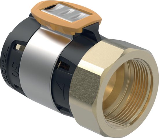 Geberit FlowFit schroefbus BI siliciumbrons d50-Rp1.1/2 | bol