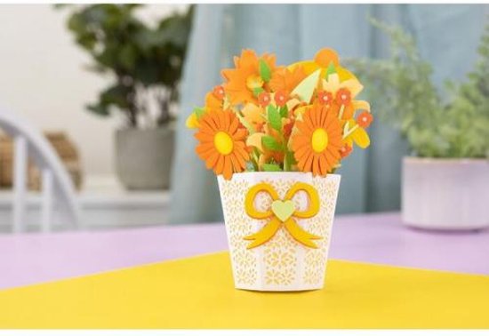 Gemini - Dimensionals - Pop-Up Vase snijmal - Pretty Vase | bol