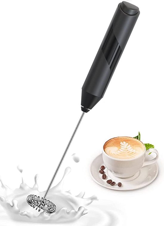 Melkopschuimer - Melkklopper - Melkopschuimer Electrisch - eierklopper -... | bol