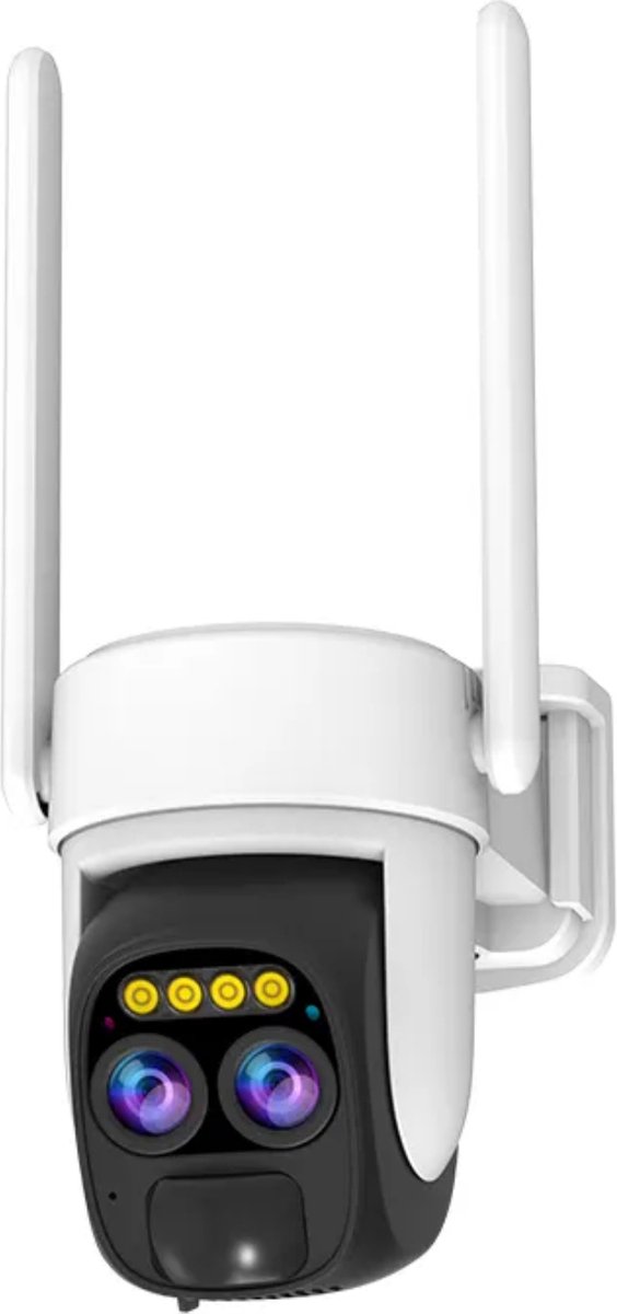 Beveiligingscamera 4mp/2k - 128GB opslag - Buitencamera met nachtzicht - Buitencamera... | bol