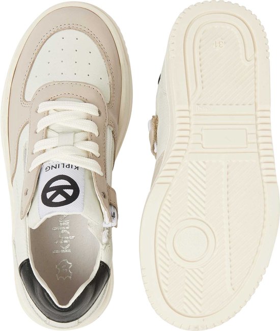 Kipling FILL 1A - sneakers jongens - Wit - sneakers maat 39 | bol