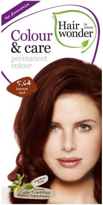 Hairwonder Colour & Care 5.64 - Henna Red- Haarverf | bol