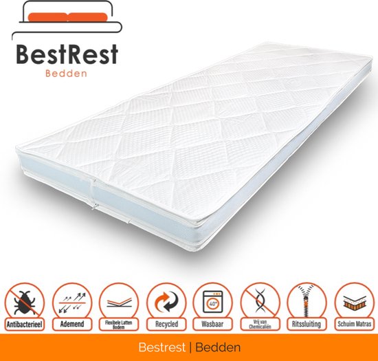 Topper - 180x200 Topper - Hybride-foam / Koudschuim - Topdekmatras ...