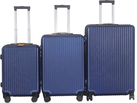 BELLKOFFER- Koffer- 3 delige bagageset - kleine, middelgrote en grote ...
