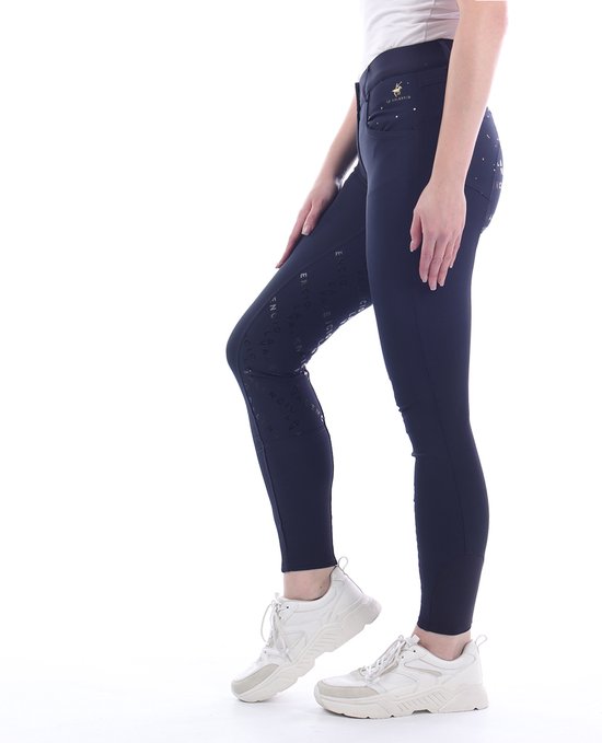 La Valencio Rijbroek La Valencio Lvskylar Full Grip Kids Donkerblauw | bol