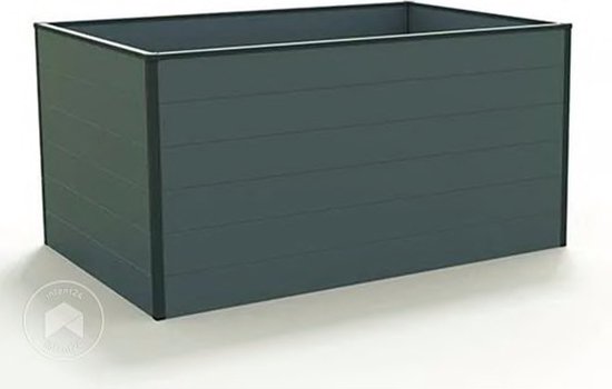 150 x 99 x 77 cm Moestuinbak Standard Christina, Antraciet | bol