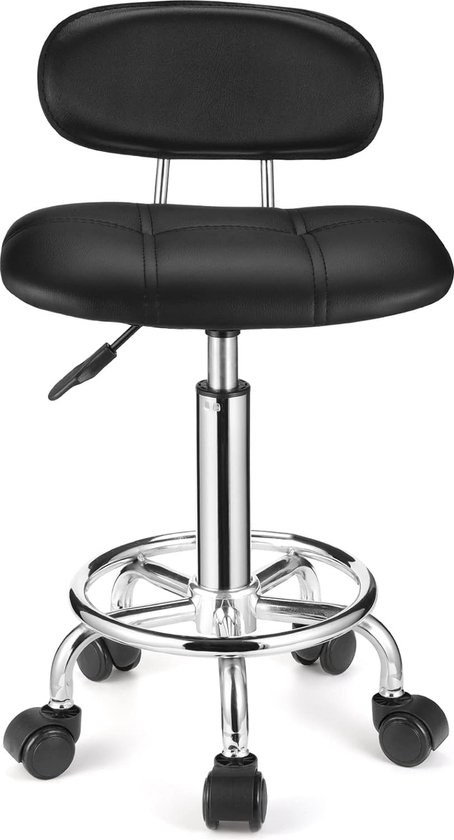 Draaibare Kruk - Rolling stool Rocking chair Work stool with adjustable ...