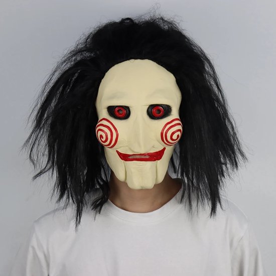 Jigsaw masker - Horror masker - Halloween masker - Jigsaw - Joker ...