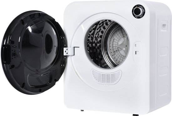 Sweiko Afvoerluchtdroger Wasdroger, RVS droger, 3 kg, 830W, Wit ...