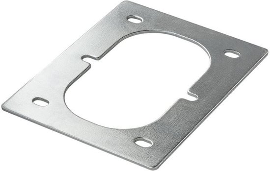 ProPlus Montageplaat - 125 x 165 mm - robuust staal - voor artikel ...