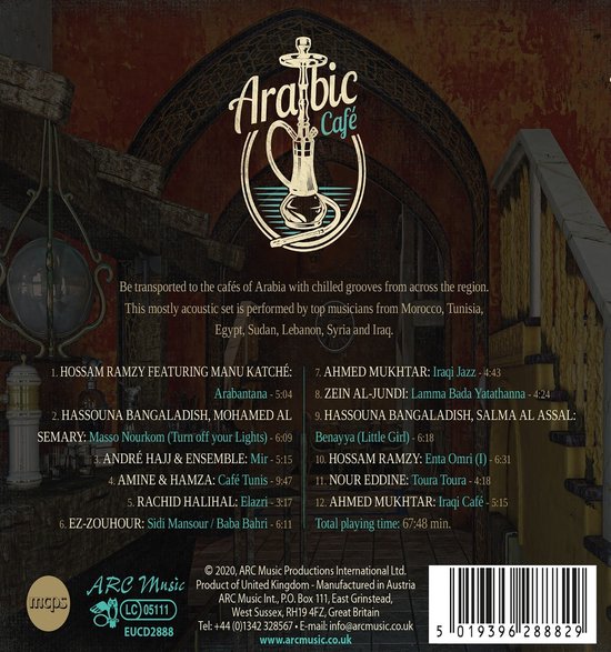 Various Artists - Arabic Cafe (CD), various artists | Muziek | bol
