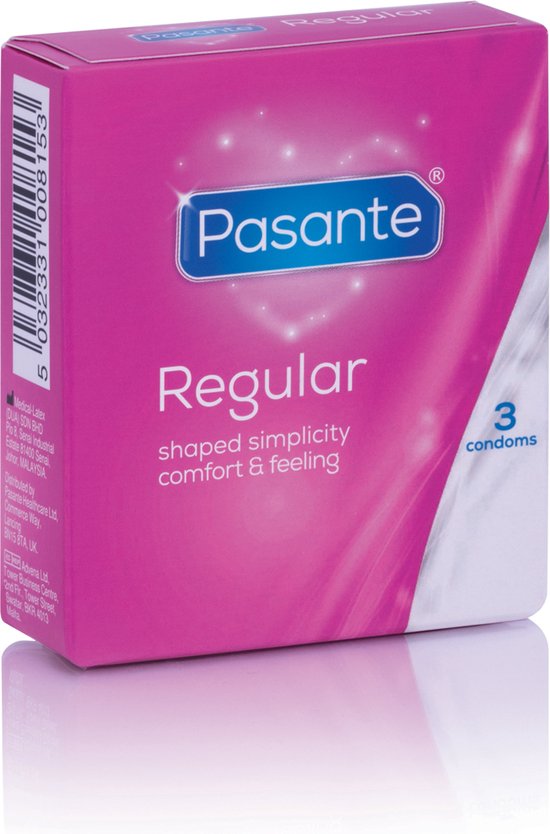 Pasante Regular - 3 stuks - Condooms | bol