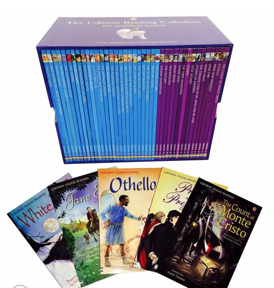 Usborne Reading Collection for Confident Readers 40 Book Set, Usborne | 7434822684606... | bol
