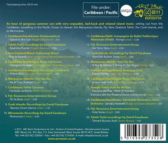 Various Artists - 20 Best Of Island Music (CD), various artists ...