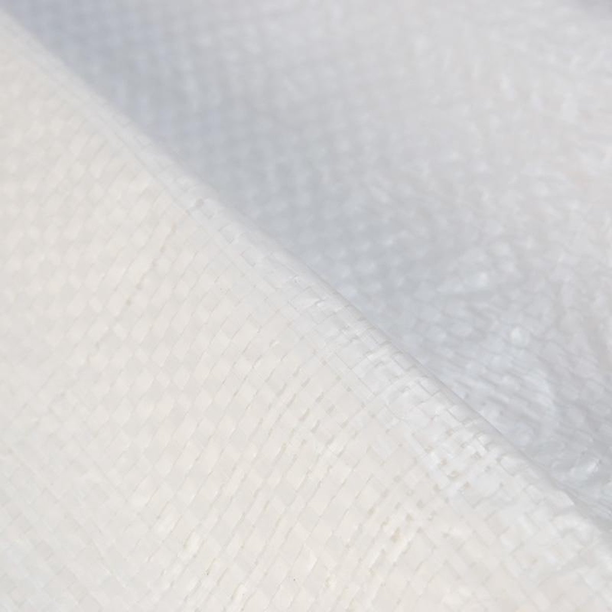 5x6m Wit PE Zeil / Bouwzeil (100gr) - incl. Zeilringen - Grondzeil ...