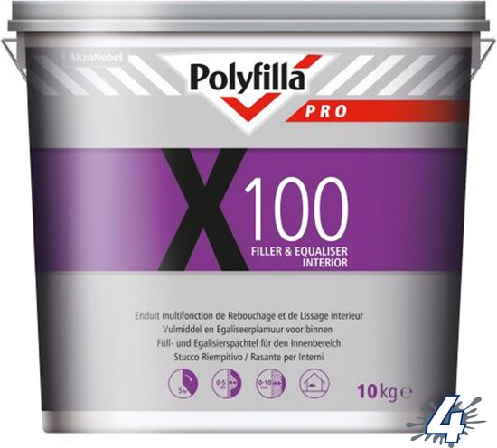 Polyfilla Pro X100 10Kg | bol.com