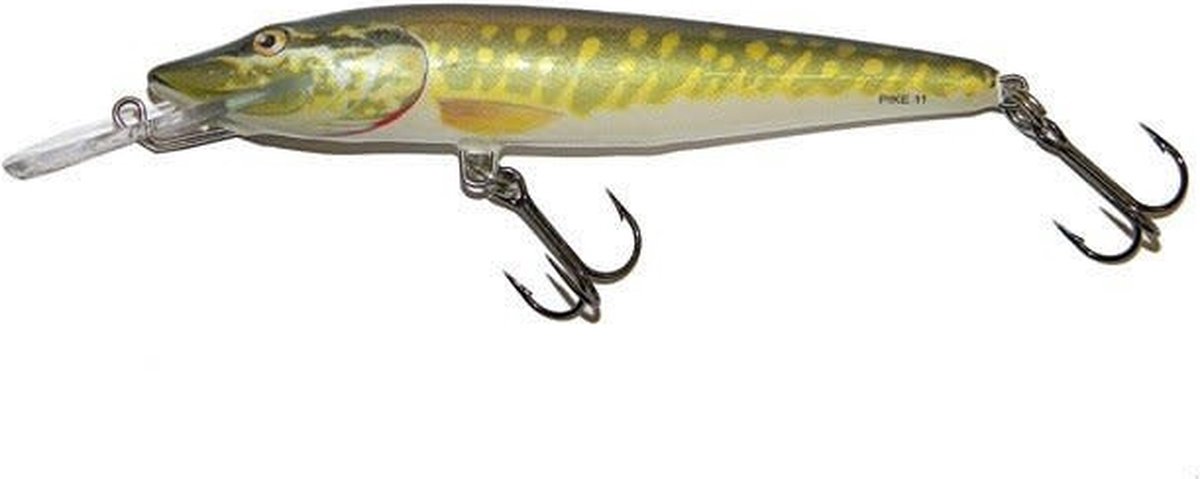 Salmo pike floating - 11 cm - real pike | bol.com