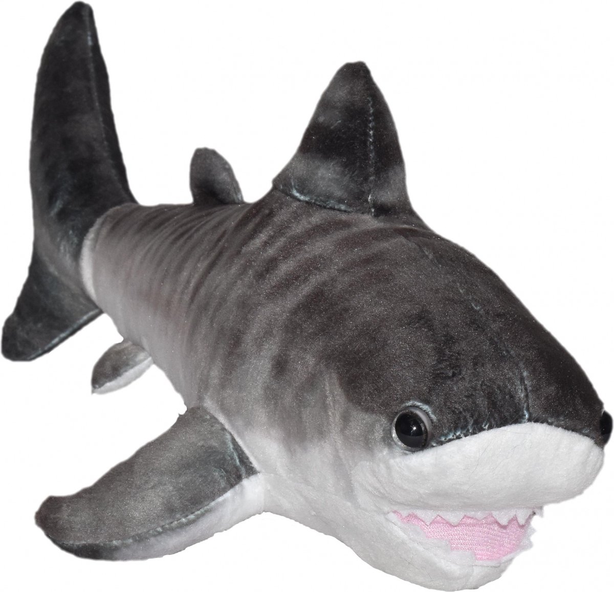 Tijgerhaai knuffel - haai - pluchen - haaien knuffels - 35 cm | bol.com